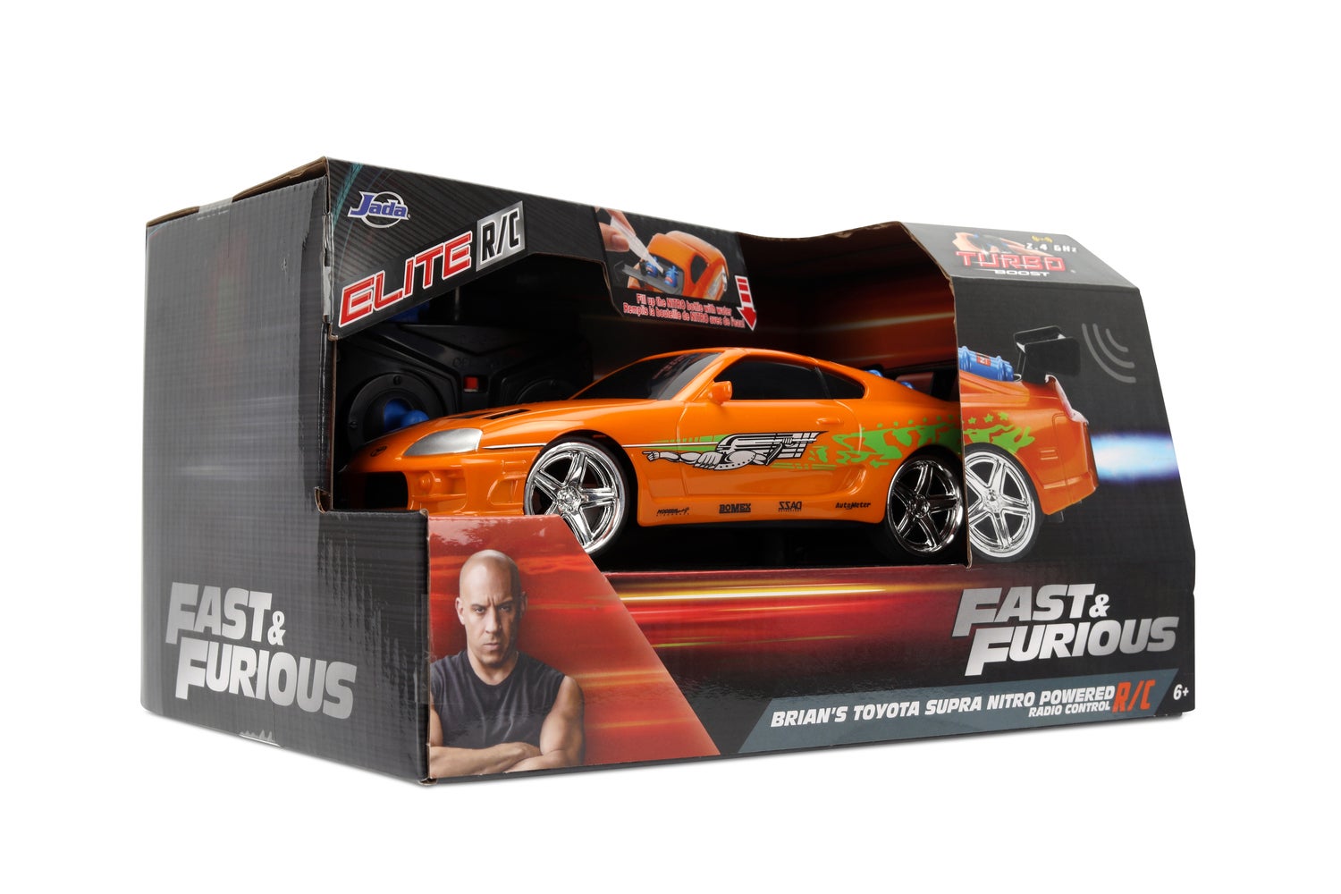 Fast & Furious Radiostyrt Nitro Drevet Vapor 1:24 - Lekia.se