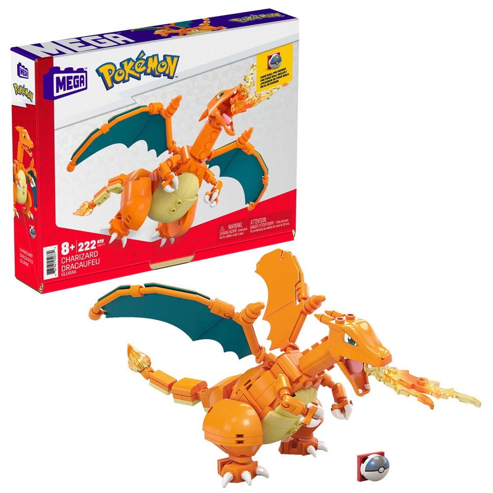 MEGA Bloks Pokémon Charizard | MEGA - Lekia.no