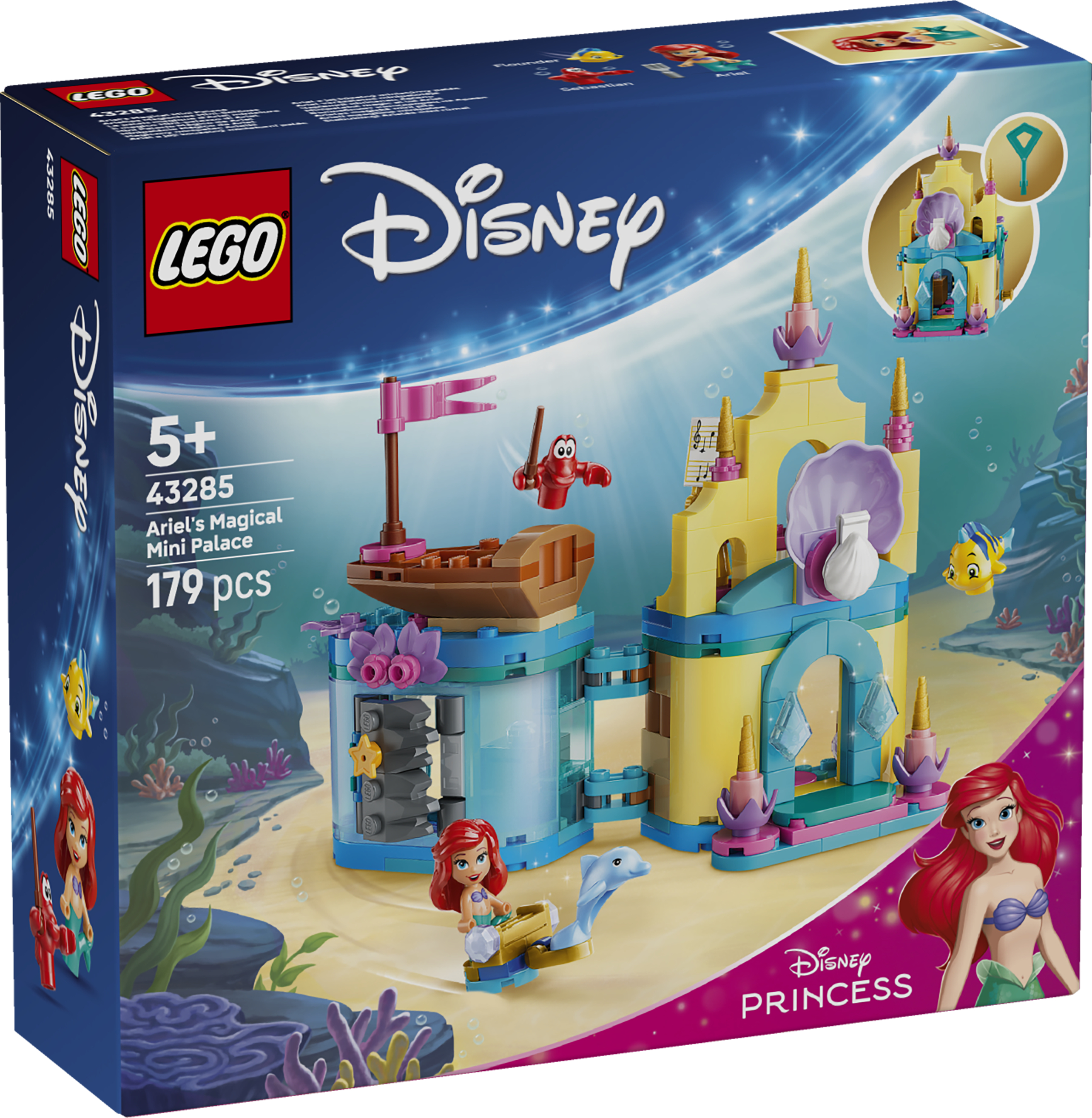 Ariels magiske minipalass | LEGO - Lekia.no
