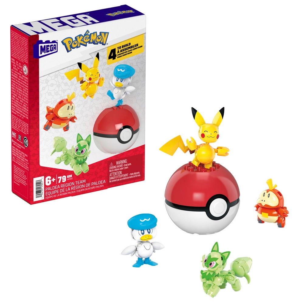 MEGA Bloks Pokémon Scarlet & Violet Poké Ball | MEGA - Lekia.no