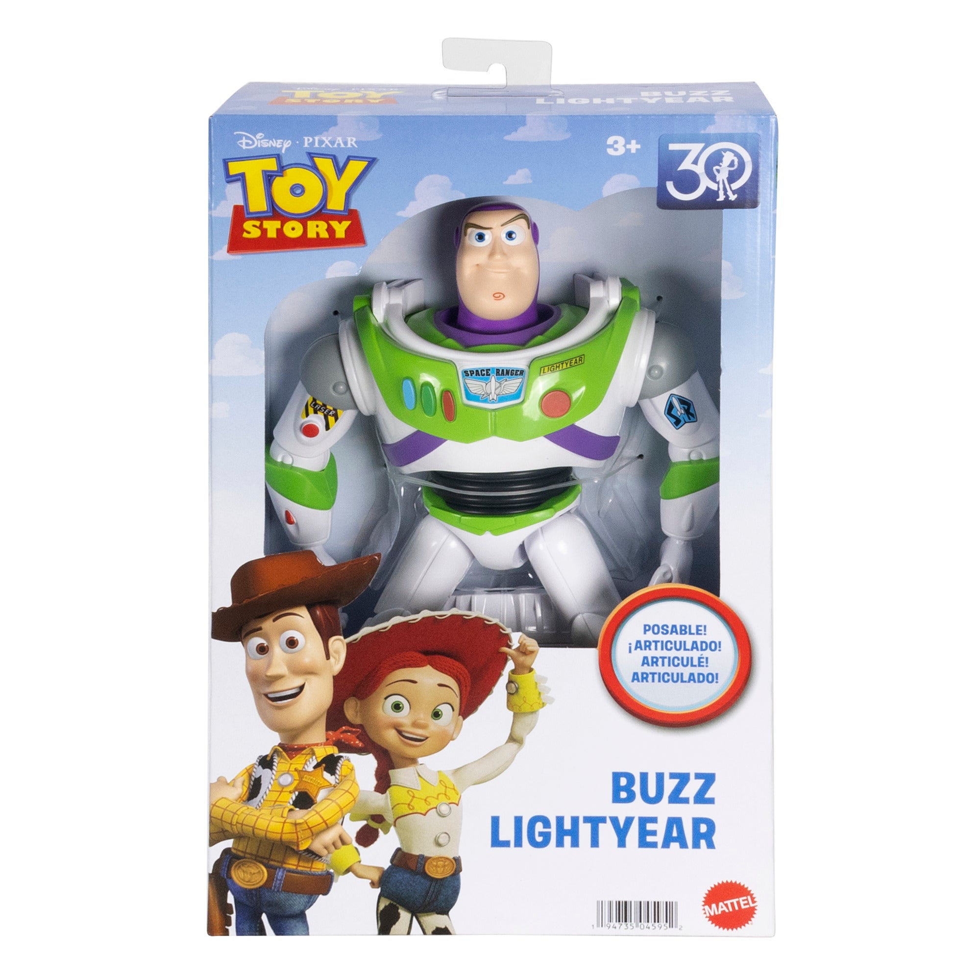 Pixar Toy Story Basic 25cm Buzz - Lekia.no