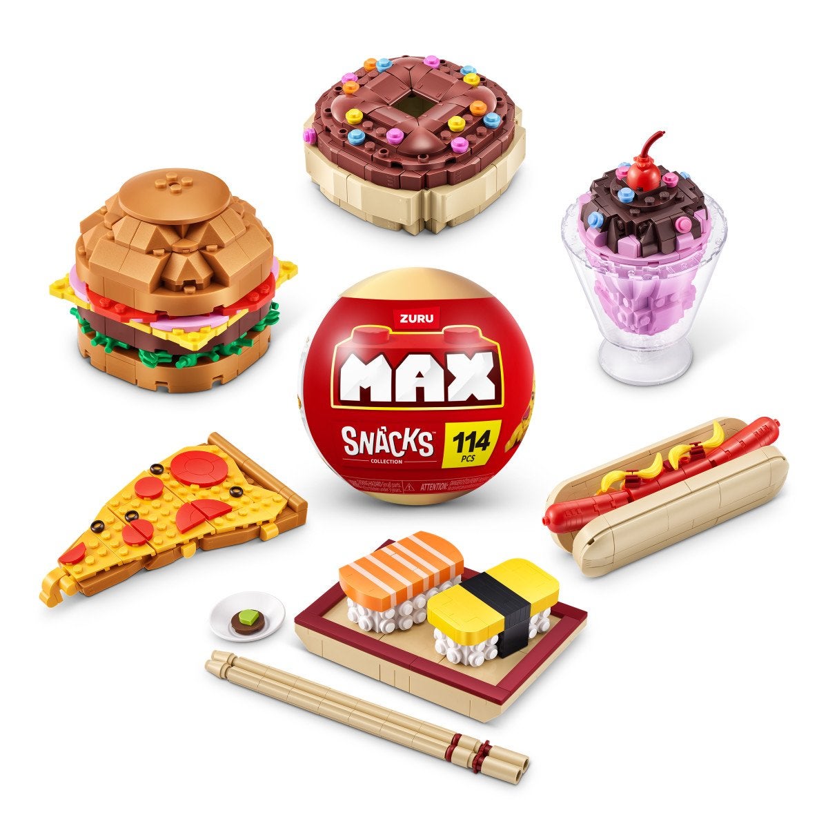 ZURU Max, Snack Serie 1 | Zuru MAX - Lekia.no
