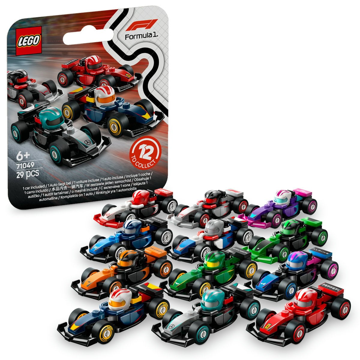LEGO Minifigures 71049, F1® racerbiler å samle | LEGO - Lekia.no