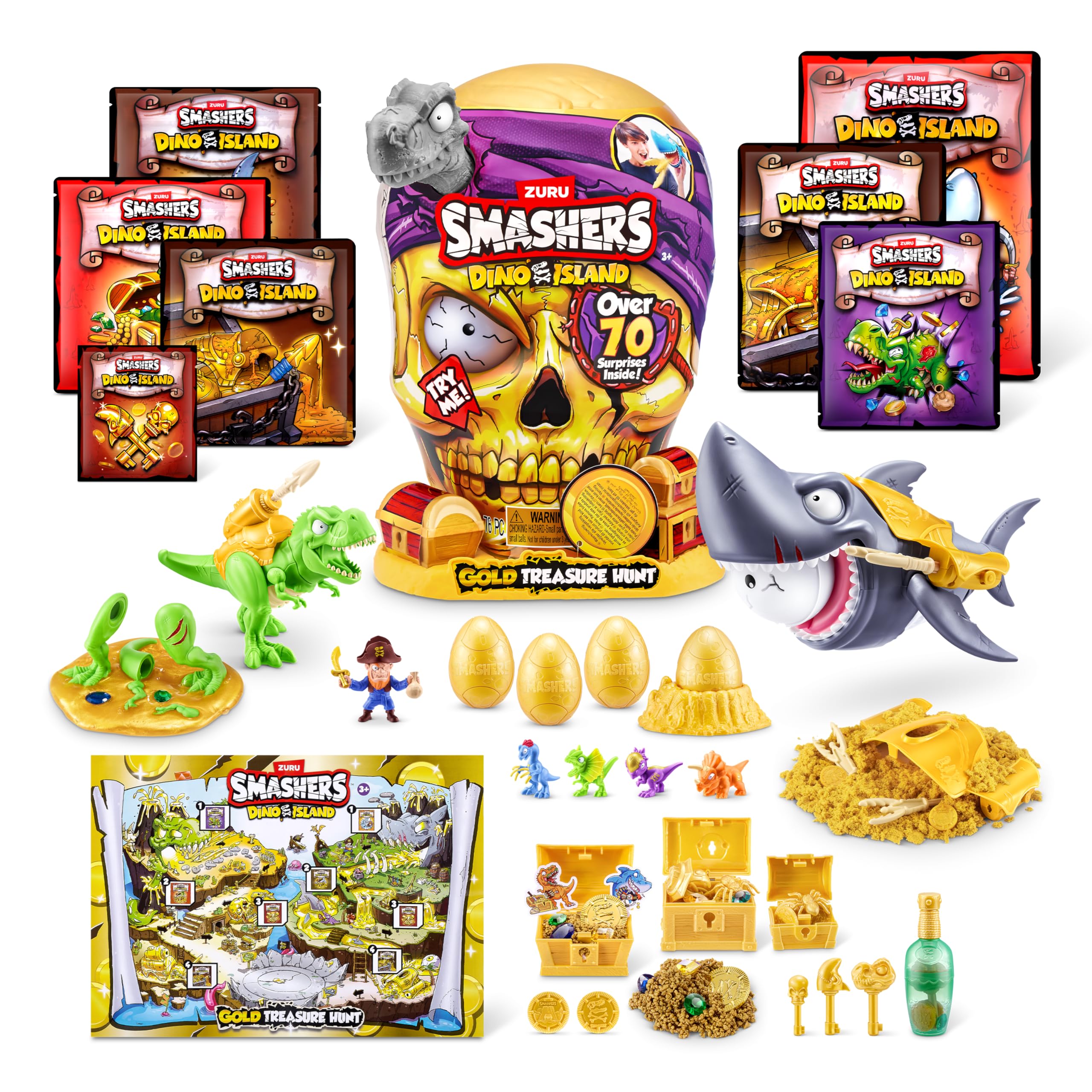 Smashers, Gold Treasure Hunt S1 | Smashers - Lekia.no