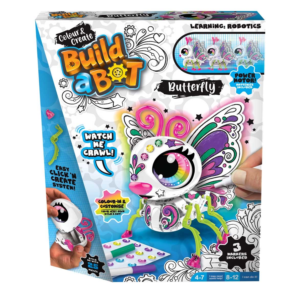 Build a Bot - Butterfly | Build a Bot - Lekia.no