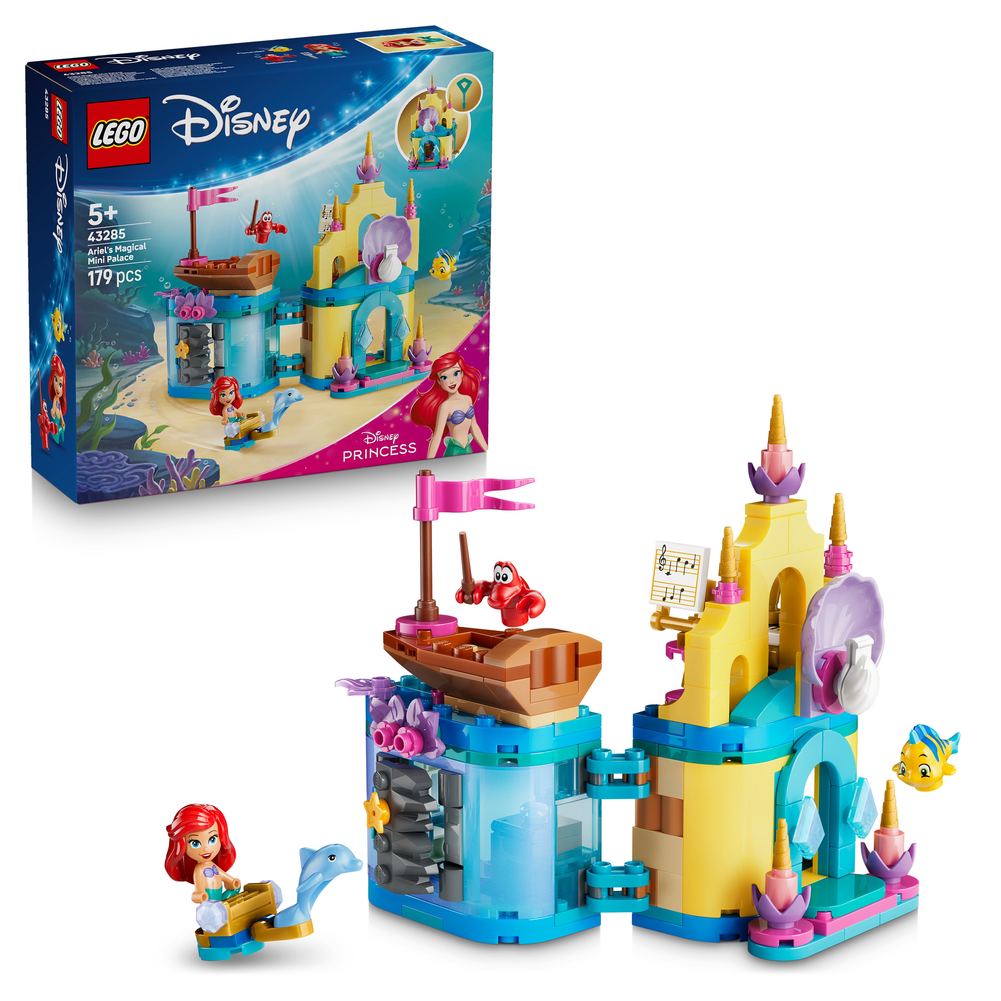 Ariels magiske minipalass | LEGO - Lekia.no