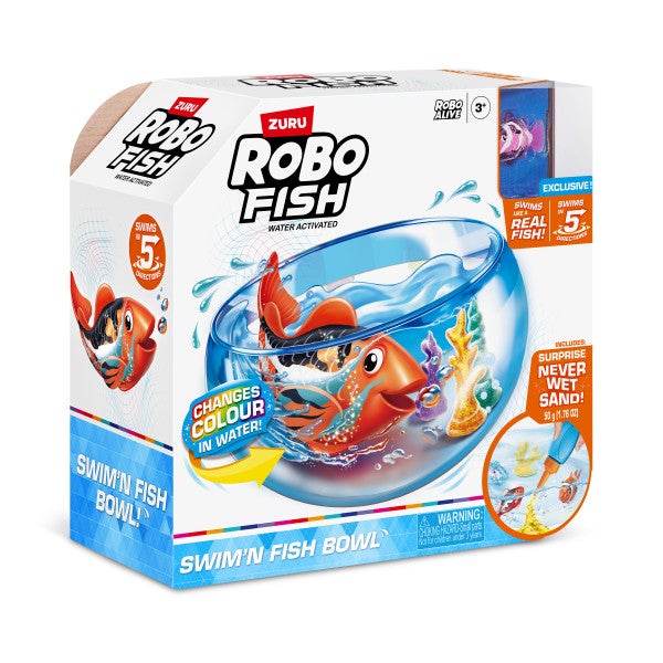 Robo Fish, Fish bowl | Robo Fish - Lekia.no