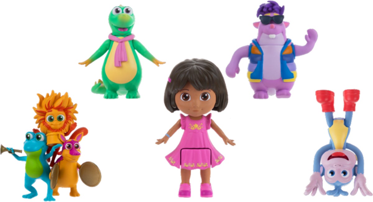Dora The Explorer Figur Gave 5 Pakke - Lekia.se