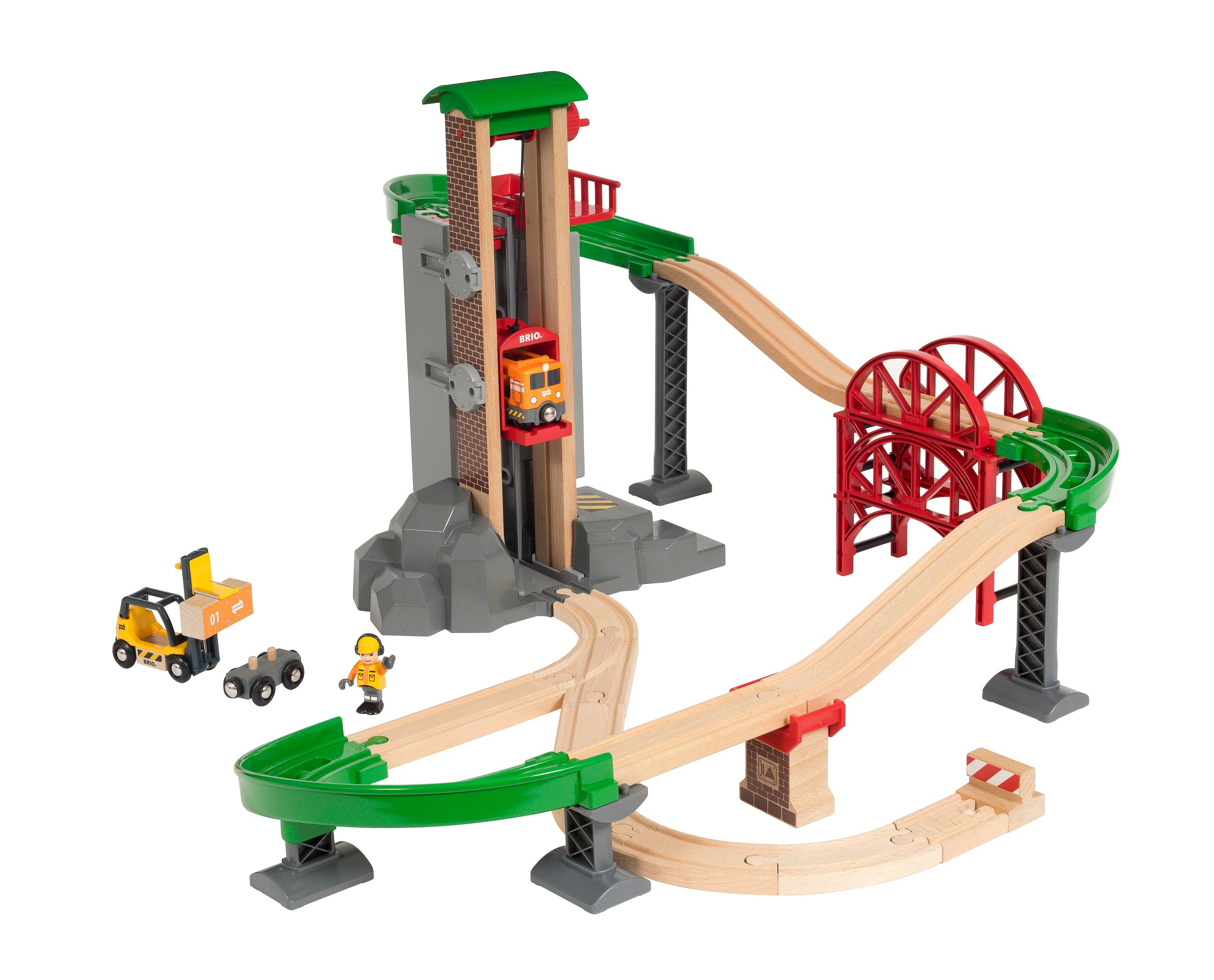 BRIO Lift & Load 33887 Høylager togsett | BRIO - Lekia.no