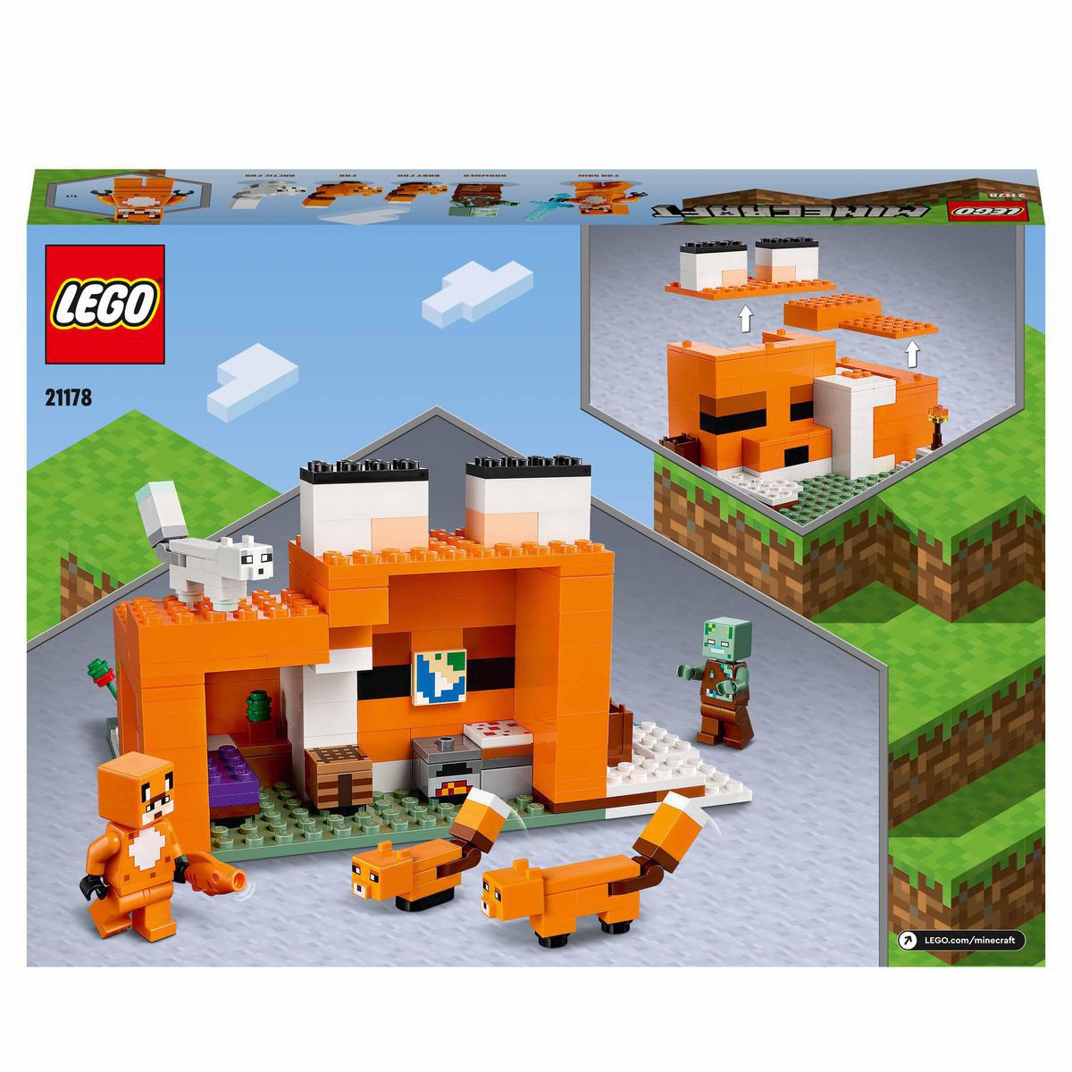 LEGO Minecraft 21178 Revenhuset | LEGO - Lekia.no