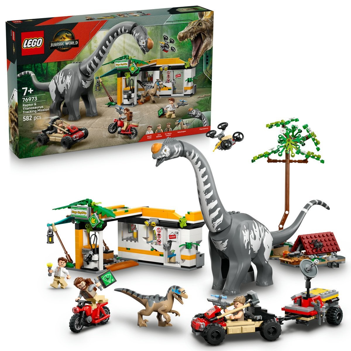 LEGO Jurassic World 76973 Sporingsoppdrag | LEGO - Lekia.no